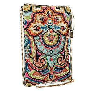 Mary Frances Party on The Patio Mini Crossbody Handbag, Multi