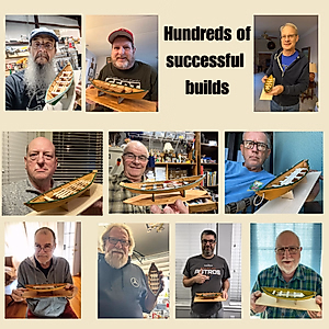 Lowell Grand Banks Dory Wooden Model Ship Kit - 1:24 Scale Plank-on-Frame Construction with Laser Cut Basswood Parts, Detailed Plans & Instructions, Display Base Included - Beginner Level