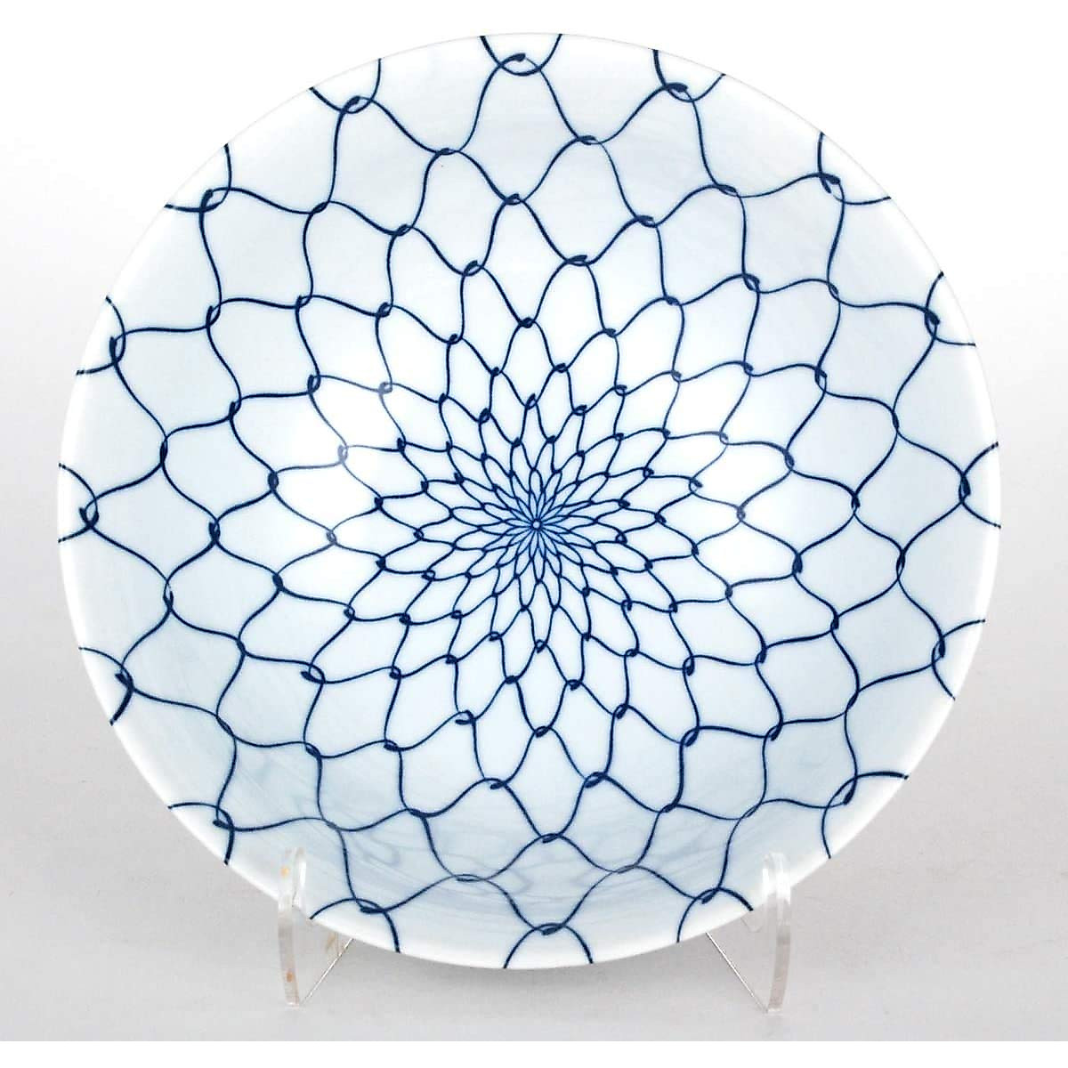 Happy Sales HSRBS-LTSM2, Multi Purpose Large Bowls Japanese Minoyaki Porcelain Ramen Bowl Set 34 fl oz With Melamine Spoons, Bamboo Chopsticks Noodle Bowls Set Made in Japan, Lotus design