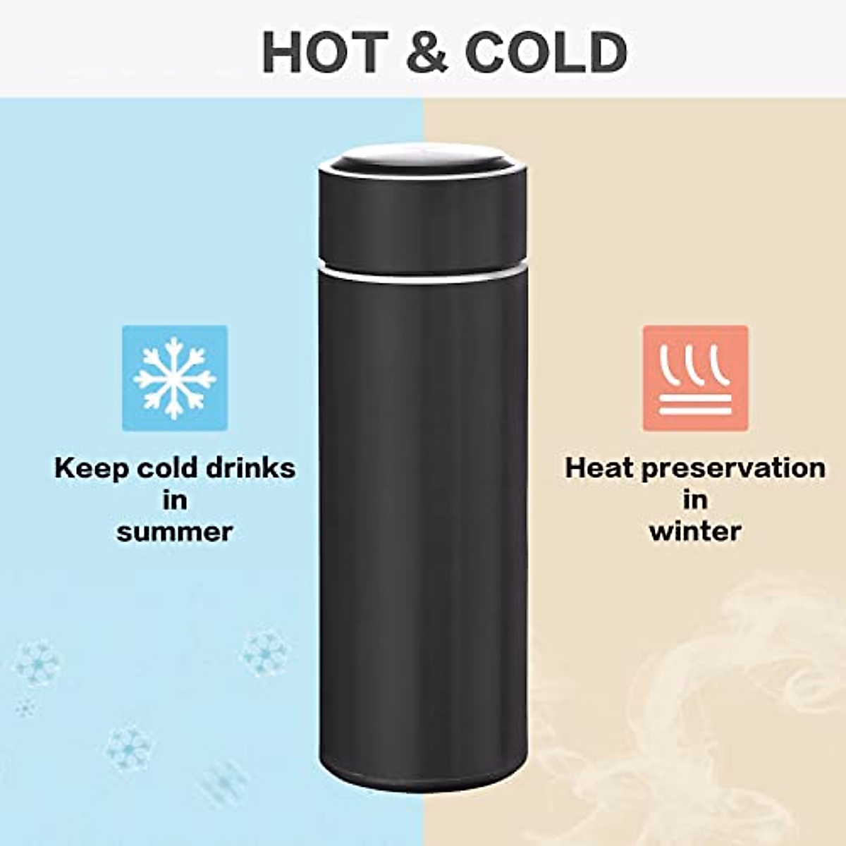 CaTaKu Small Water Bottle 12 oz, Space Planet Basketball Insulated Water Bottle for Water Coffee Tea Stainless Steel Flask Thermos Bottle Reusable Wide Mouth Vacuum Travel Mug