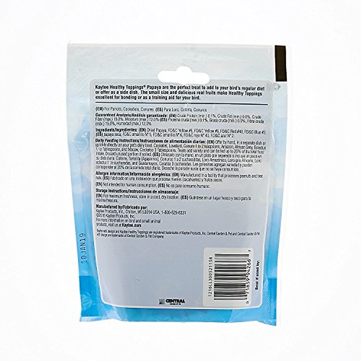 Kaytee Fiesta Healthy Toppings for Birds, 5 Ounces