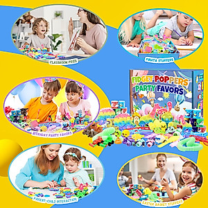 Kifisa 1048 PCS Party Favors for Kids, Fidget Toys Pack,Birthday Gift Toys, Stocking Stuffers, Sensory Toys,Treasure Box, Goodie Bag Stuffers, Carnival Prizes Bulk, Pinata Filler Toys for