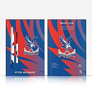 Head Case Designs Officially Licensed Crystal Palace FC Away 2022/23 Crest Kit Leather Book Wallet Case Cover Compatible with Apple iPad Air 2020/2022