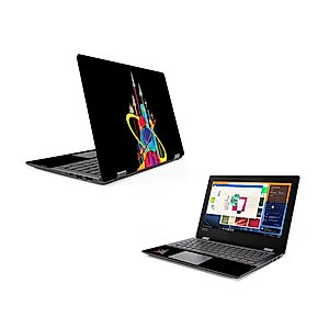 MightySkins Skin Compatible with Lenovo Flex 6 11" (2018) - Space Poster | Protective, Durable, and Unique Vinyl Decal wrap Cover | Easy to Apply, Remove, and Change Styles | Made in The USA
