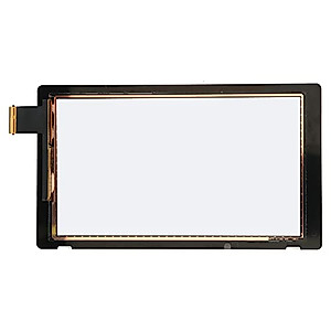 LCD Screen Replacement, High Strength Sensitive Repair Parts Easy to Replace ABS LCD Touch Screen for Gamepad Controller