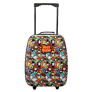 Bioworld Harry Potter Chibi Wizards & Creatures Kids Foldable 2 Wheel Hard Shell Luggage