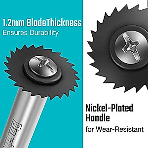 DURATECH Inside Pipe Cutter with 2 Replaced Blades, for PVC and Plastic Pipe