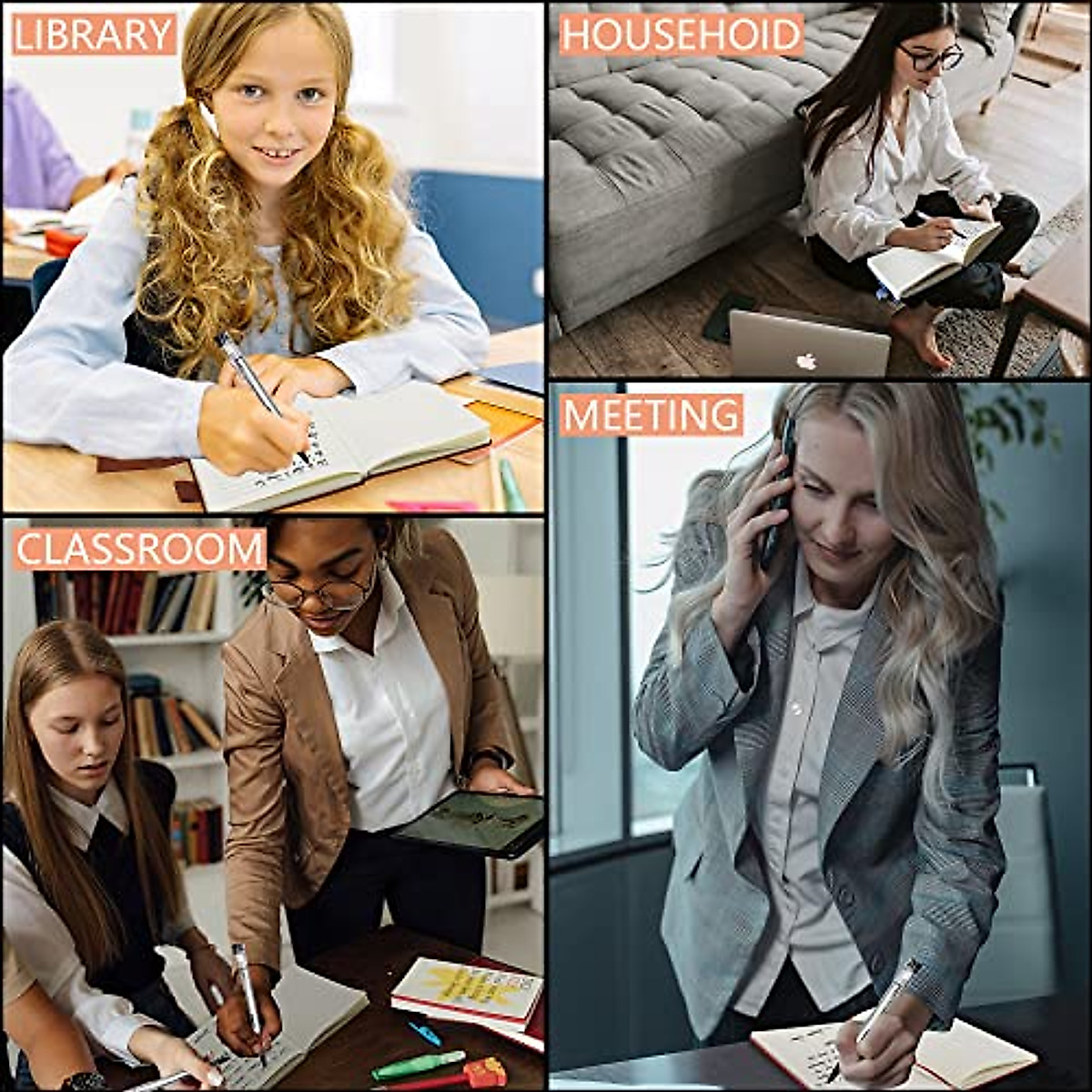 Lined Journal Notebook for Men & Women - 192 Numbered Pages 100gsm Thick Paper Vegan Leather Hardcover Writing journals - A5 Ruled Personal Diary for Work School - Moon and Stars (Blue)