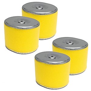 LEFITPA 4 Pack Replacement 100-784 Air Filter for Oregon 30-404 for Prime Line 7-02262 for Honda 17210-ZE1-820 17210-ZE1-517 17210-ZE1-821 17210-ZE1-822 for GX120 GX140 GX160 Models