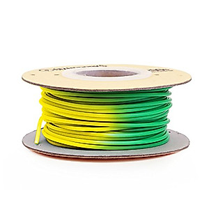 Gizmo Dorks ABS Filament 1.75mm 200g for 3D Printers, Heat Color Change Green to Yellow