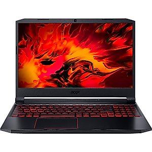 Acer Nitro 5 15.6" FHD Laptop| AMD Ryzen 5 4600H|WiFi 6 | Webcam| HDMI | Wireless-AC| Backlit Keyboard|NVIDIA GeForce GTX 1650| Win 10| Obsidian Black (16GB RAM|512GB PCIe SSD|1TB HDD)