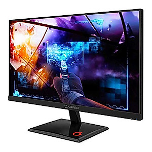 AOPEN 25MH1Q Pbipx 24.5" Full HD (1920 x 1080) TN Gaming Monitor with AMD Radeon FreeSync Technology, 144Hz, 1ms, (HDMI & Display Port), Black, FHD (1920x1080) 165Hz