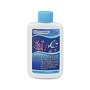 DrTim’s Aquatics Eco-Balance for Saltwater Aquariums – Multi-Strained, Supportive Probiotic Bacteria to Maintain a Balanced Fish Tank Environment-4 oz.