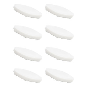 Toilet seat bumper for Kohler 1133070 1236365 Enhances seat Stability and Reduces Noise Replacement Parts 8-piece set