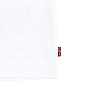 Levi's Big Boys' Classic Batwing T-Shirt, White, S