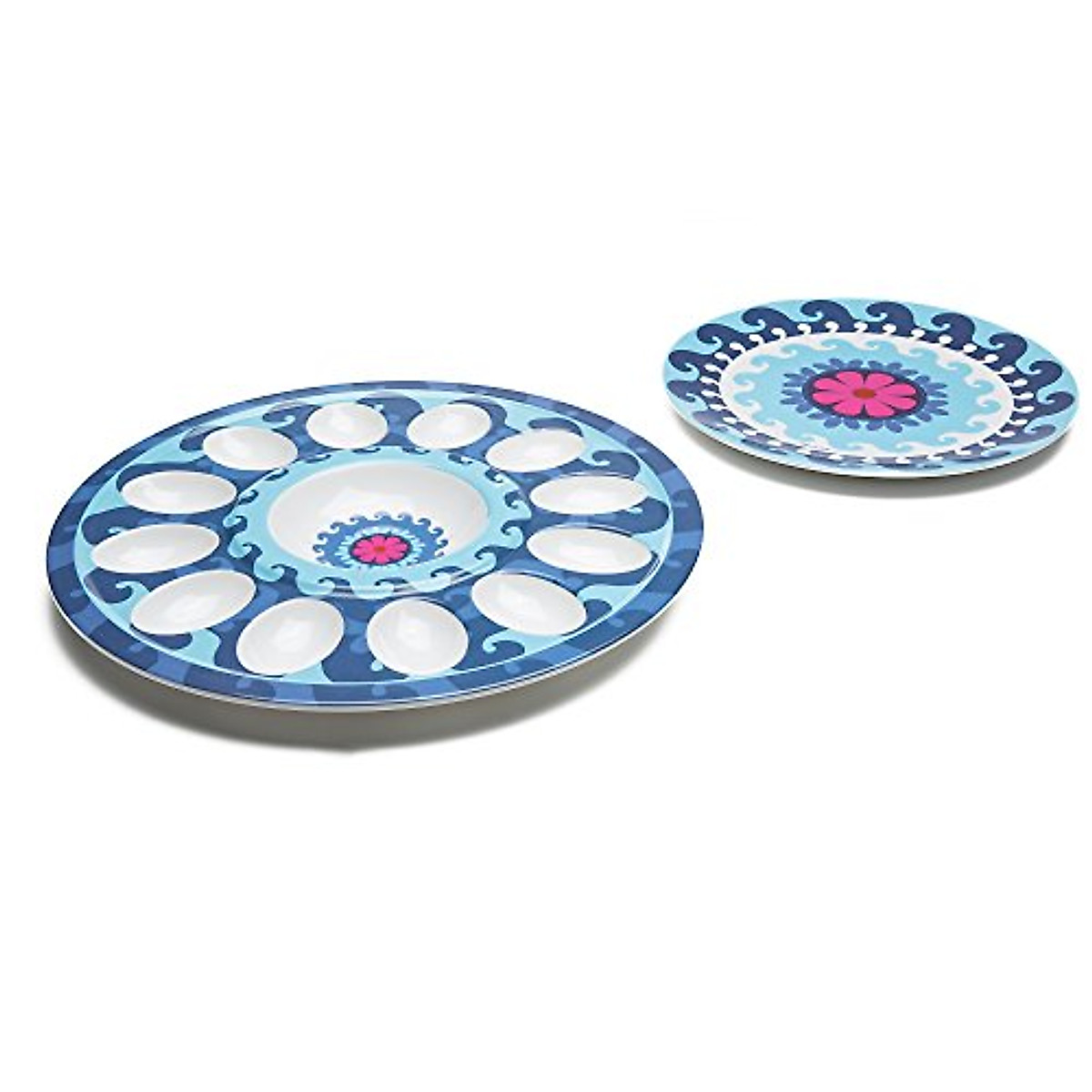 French Bull 12" Egg Tray - Melamine Dinnerware - Platter, Dish, Serving, Deviled, Easter - Sus