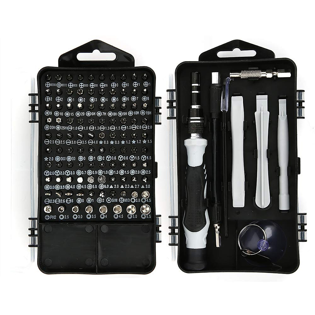 117-in-1 Multifunction Screwdriver Set with Storage Case - Repairing Screwdriver Set Mobile Phone Repair Tool Kit - Screwdriver Bit Kit for All Your Repair Needs