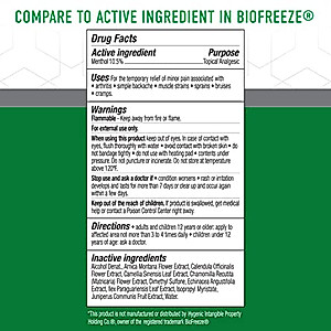 DCH Labs Cooling Pain Relief Spray, with 10.5% Menthol, for Arthritis & Backaches, 3 oz, 2-Pack