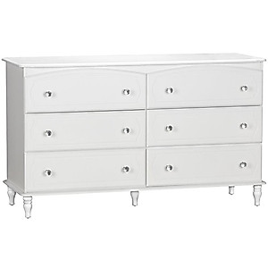 Little Seeds Rowan Valley Laren 6 Drawer Dresser, White