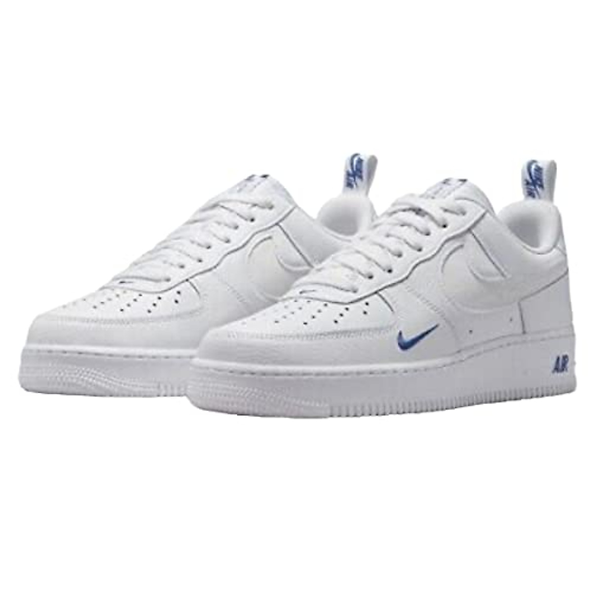 Nike Air Force 1 '07 LV8 Reflective Swoosh (us_Footwear_Size_System, Adult, Men, Numeric, Medium, Numeric_10) White