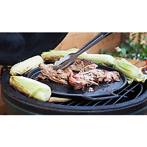 PitMaster King Cast Iron Pizza Stone 4-Pk Complete Kit