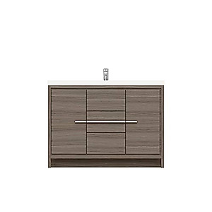 Alya Bath Sortino Bathroom Vanity, Gray