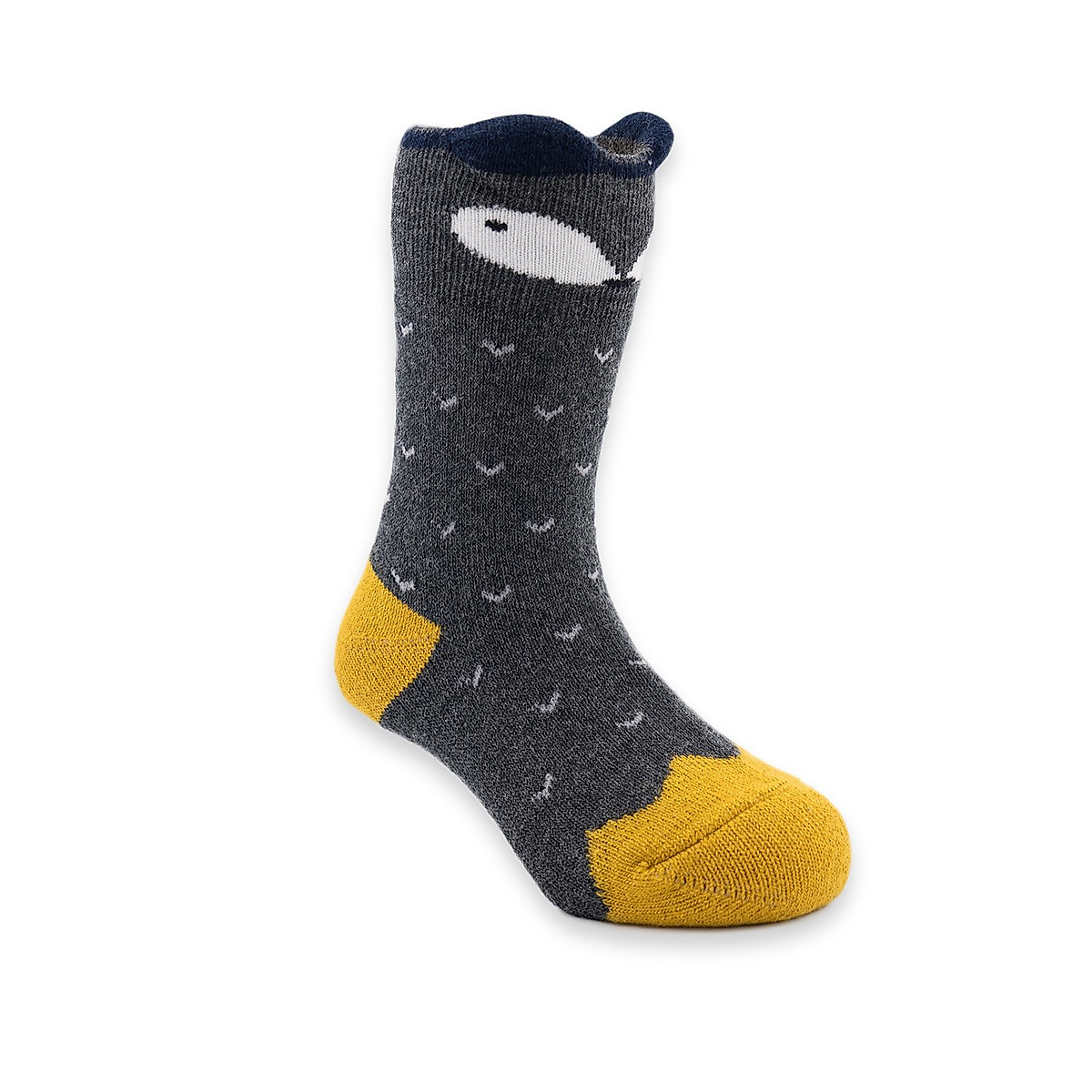 CoCoCute Baby Socks -3 Pairs Ultra Thick Winter Toddler Socks Baby Boy and Girl Socks Infant Socks Kid Sock Warm Cotton Crew Socks (S(1-3Y), Fox)