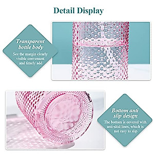 Kyraton Soap Dispenser Bathroom 12oz Pack of 2 with Stainless Steel Pump, Refillable Bathroom Kitchen Soap Dispenser for Kitchen Sink with Rustproof Pump for Hand Soap, Essential Oil, Lotion