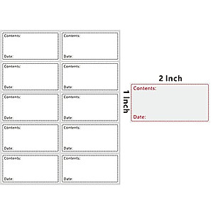 Removable Freezer Paper Waterproof Food Labels Write Stickers Data Baby Daycare reussble Bottles Plastic Pantry Storage containers Refrigerator Kitchen