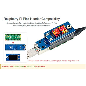 waveshare Ethernet to UART Converter for Raspberry Pi Pico, 10/100M Ethernet Full-Duplex/Half-Duplex KEEPALIVE Mechanism Support 2-CH Ethernet to UART Data Transparent Transmission