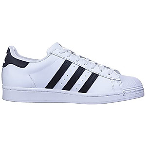 adidas Originals womens Superstar Sneaker, White/Black/White, 6.5 US