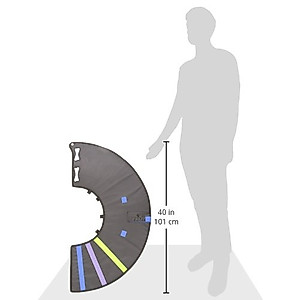 KVP Calmer Pet Recovery Collar, L Size Fits 13" to 17" Neck/10" Depth