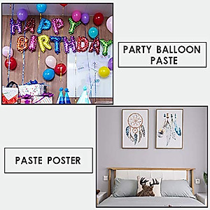 408 Pieces Removable Adhesive Poster Putty, Non-Toxic Mounting Putty Reusable Wall Safe Tack Putty, Multipurpose Adhesive Mounting Tacky Putty for Hanging Pictures Poster and Museum Art Photography