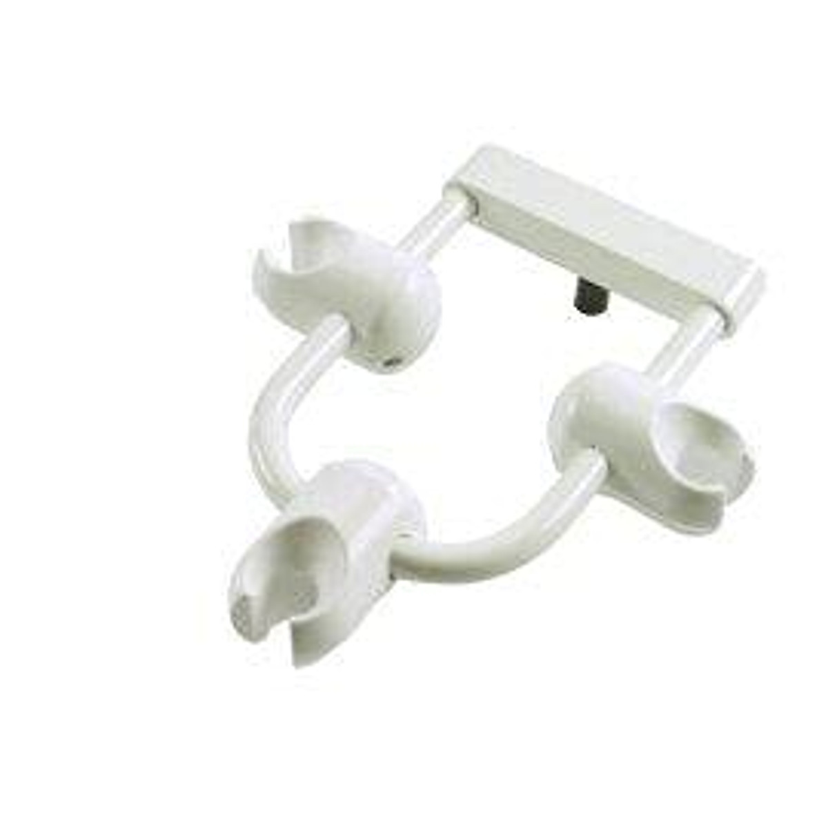 DCI 8241 Horseshoe Holder Bar with Standard Holders, White