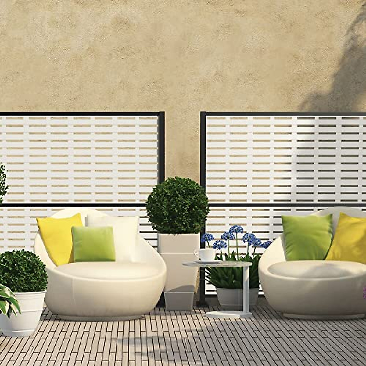 3’x6’ Decorative Screen Panel Frame Kit, Black