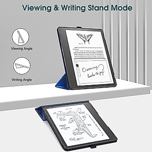 Fintie Trifold Case for Kindle Scribe (2024/2022 Release) - Ultra Lightweight Slim Shell Foldable Stand Cover with Auto Sleep/Wake for 10.2" Amazon Kindle Scribe 2024/2022, Starry Sky