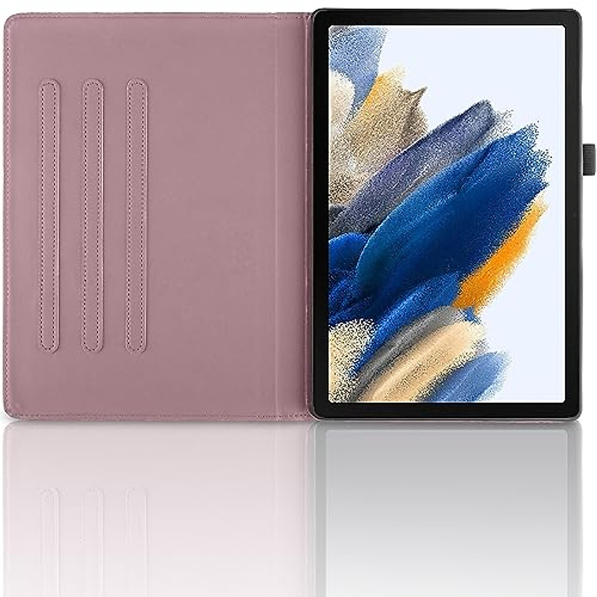 Tablet Case Cover Compatible With Samsung Galaxy Tab A8 10.5-Inch 2021 (SM-X200/X205/X207) Tablet Case 360 Degree Rotating Stand Foldable Tablet Case Tree Of Life Embossed Shell Full Protective Case (
