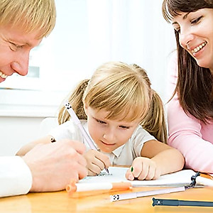 WANGYZJ 0.5mm Erasable Pens, Panda Pens, Cute Erasable Pens, Animal Rollerball Gel Ink Pens, includes 4 pens, 10 black, 10 blue, 5 red pen refills, and 2 erasers., for Kids Office School Supplies