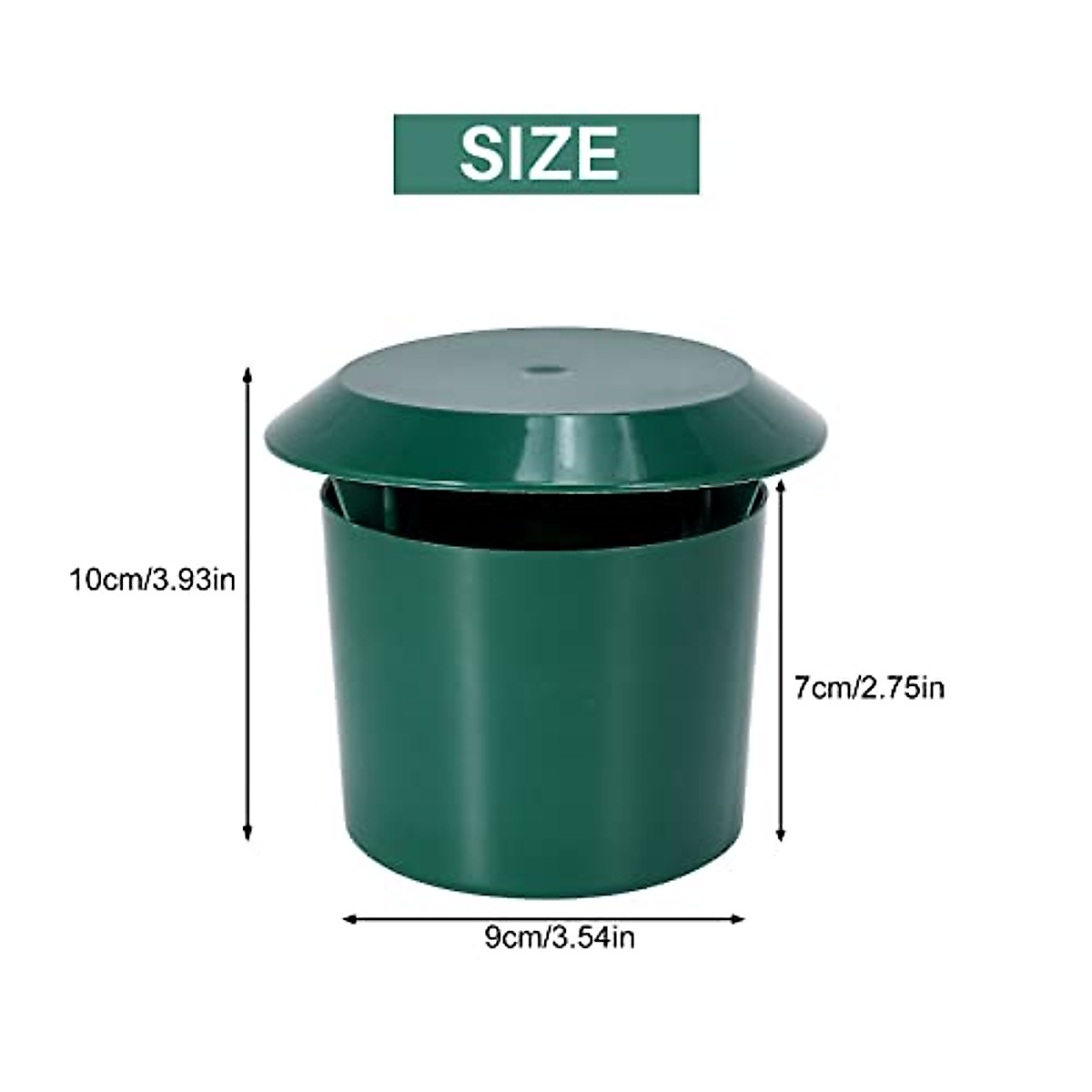 MAKIVI Snail Cage House Snail Trap Catcher Pests Reject Gintrap Tools Animal Pest Repeller Garden Farm Protector