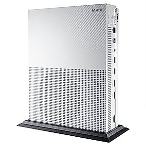 eXtremeRate Black Cooling Vertical Stand for Xbox One S Console