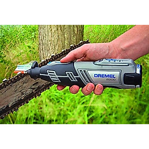 Dremel 1453 Chainsaw Sharpening Kit, Rotary Tool Accessory Set with Sharpening Angle Guide Attachment and Grinding Stones