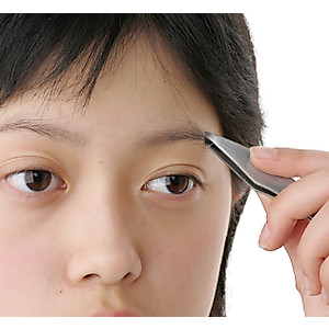 Eyebrow Remover, Tweezers, Made in Japan, Artisan Tadabusaku Precision Tweezers, Eyebrow Beauty Diagonal