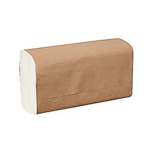 AmazonCommercial 2-Ply White XL Multifold Paper Towels|Bulk for Business|Compatible with Universal Dispensers|FSC Certified|115 Sheets per Pack (16 Packs)(12.6" x 9.1" Sheet)
