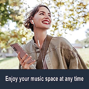 2 Pack USB C Earbuds Headphones,Type C Wired Earphones with Microphone & Remote Control Noise Cancelling in-Ear Headset for Samsung Galaxy S23/S22/S21/S20, Note 20, Google Pixel 7/6/6a/5/4,and More