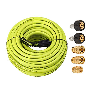 M MINGLE Replacement Pressure Washer Gun with Extension Wand with Pressure Washer Hose