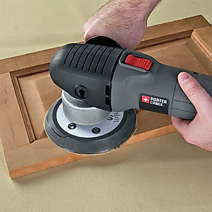 PORTER-CABLE Sander with Polishing Pad, 4.5-Amp, 6-Inch Polisher, 2,500-6,800 OPM, Corded (7346SP)