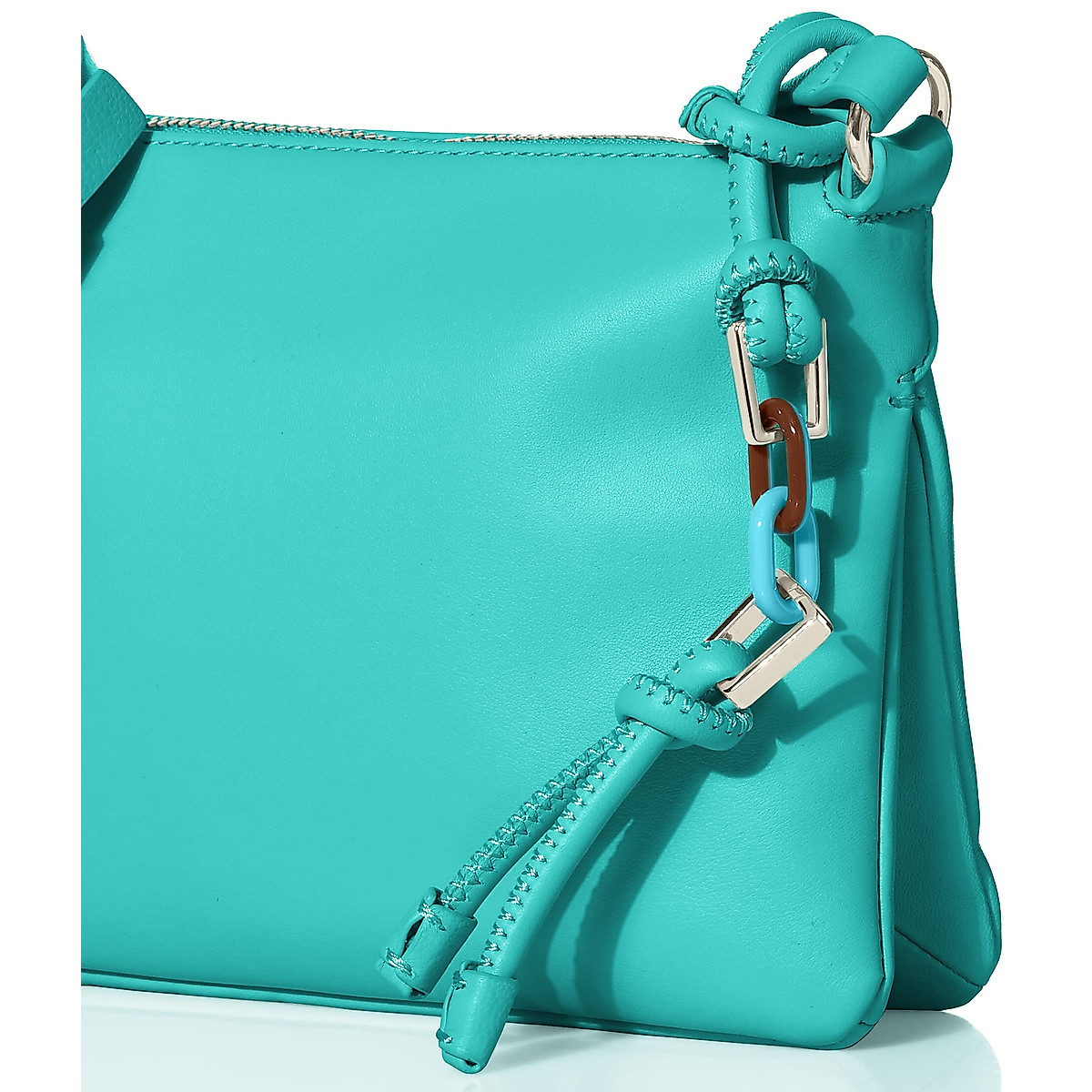 Vince Camuto womens Brant Crossbody, Aqua Green, Small US