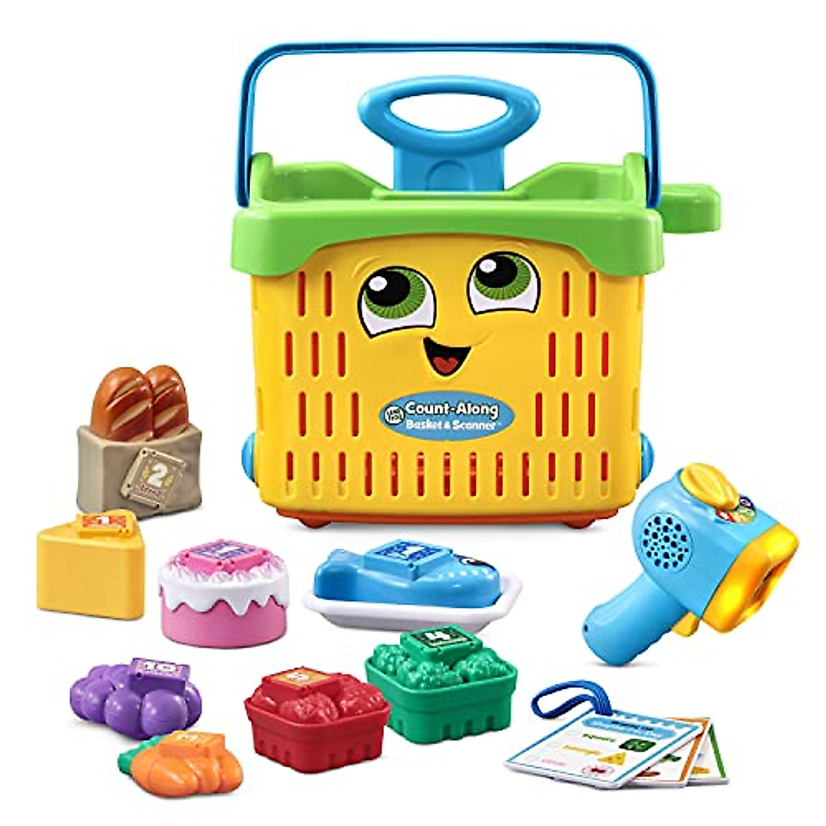LeapFrog Count-Along Basket Scanner in Multicolor for 2-5 Year Olds