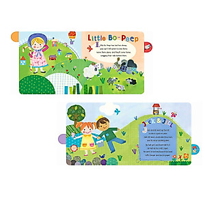 C.R. Gibson My First Mother Goose Nursey Rhyme Book for Children, 10 x 8.7 x 0.5 inches, 1 piece