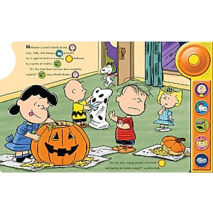 Peanuts - It's the Great Pumpkin, Charlie Brown - Doorbell Sound Book - PI Kids